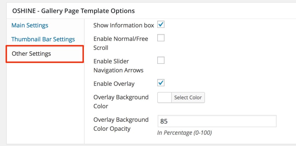 Carousel Gallery – Oshine Knowledge Base