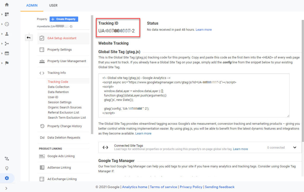 Generating Universal Google Analytics Tracking Id and Using It with Oshin Theme – Oshine ...