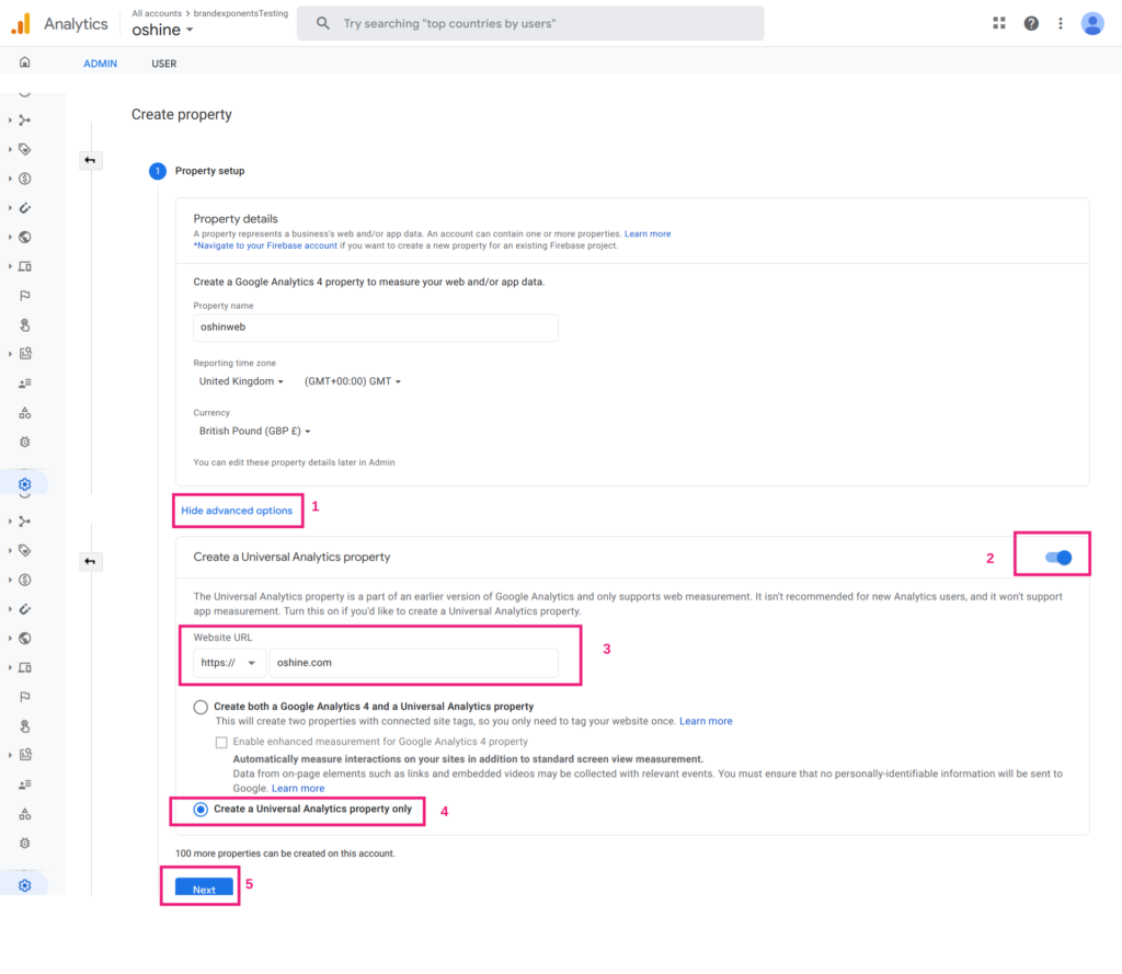 Generating Universal Google Analytics Tracking Id and Using It with Oshin Theme – Oshine ...