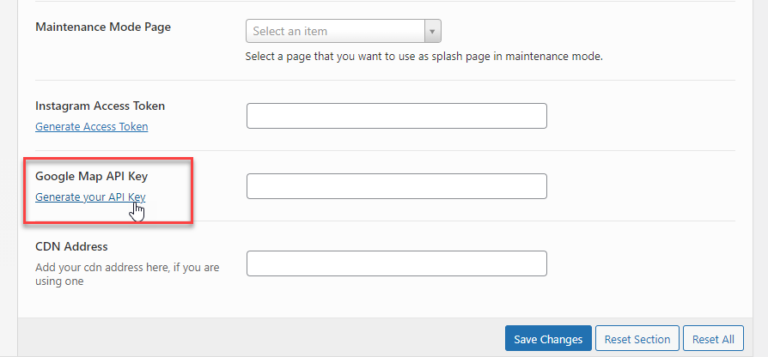 Generate Google Maps API Key and Display Maps in Oshine – Oshine Knowledge Base