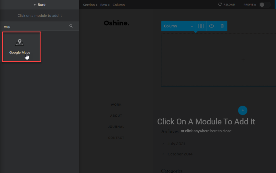 Generate Google Maps API Key and Display Maps in Oshine – Oshine ...
