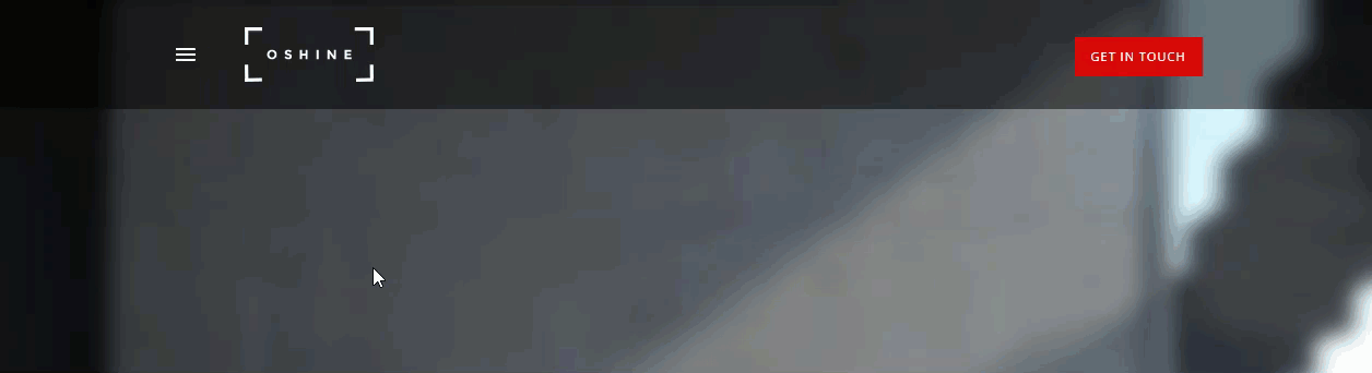 Top Header Styles – Oshine Knowledge Base